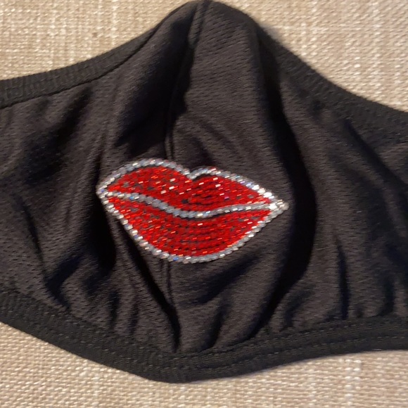Accessories | 2 Red Lips Face Masks | Poshmark